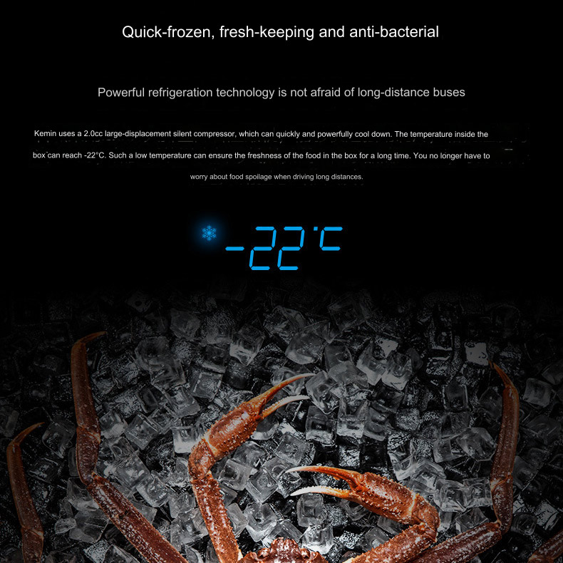 مشخصات، قیمت و خرید یخچال مسافرتی 20 لیتری Kemin مدل KM-K24 | ایران کمپینگ