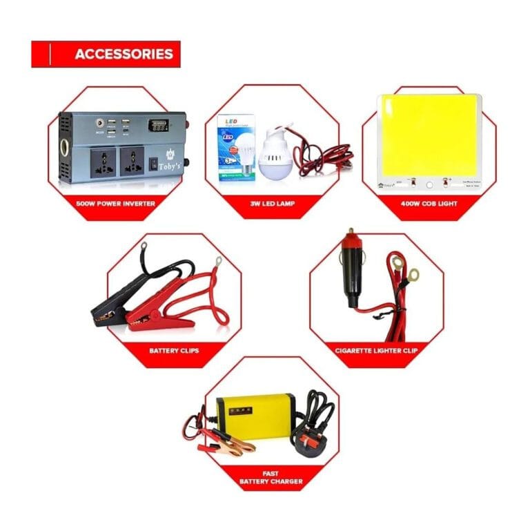 خرید پاوربانک چندکاره توبیز مدل BTY-55 با اینورتر و چراغ کمپینگ | ایران کمپینگ